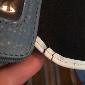 Fossil | Bags | Fossil Blue Wallet | Poshmark